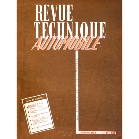 RTA Revue Technique Automobile Galion 2T5 types R2164, R2165, R2167 ...