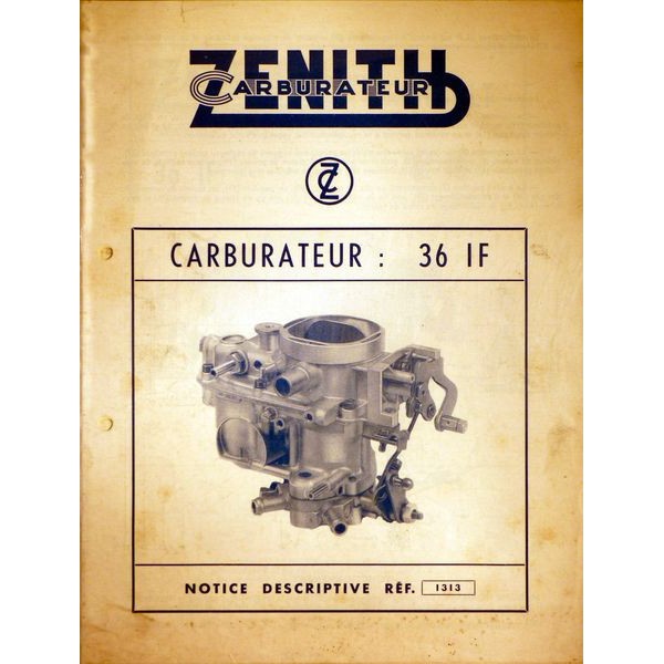 Zénith carburateur 36 IF