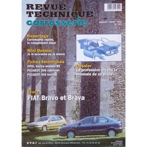 RTC Revue Technique Carrosserie Fiat Bravo, Brava