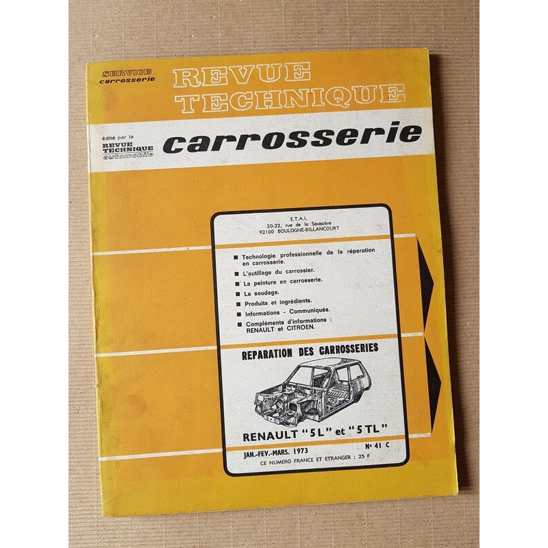 RTC Renault 5, 5L et 5TL types R1220, R1222