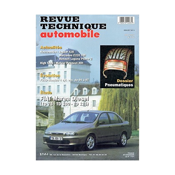 RTA Fiat Marea TD75, TD100, TD125 Diesel