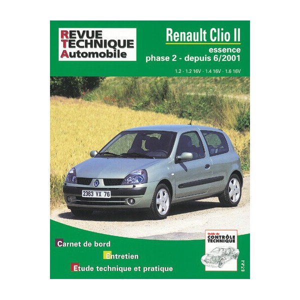 RTA Renault Clio II phase 2, essence